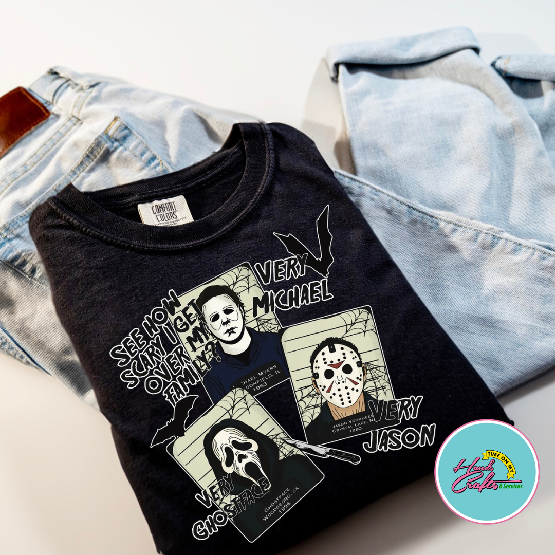 Demure - Jason | T-shirt – Time On My Hands: Crafts & Services