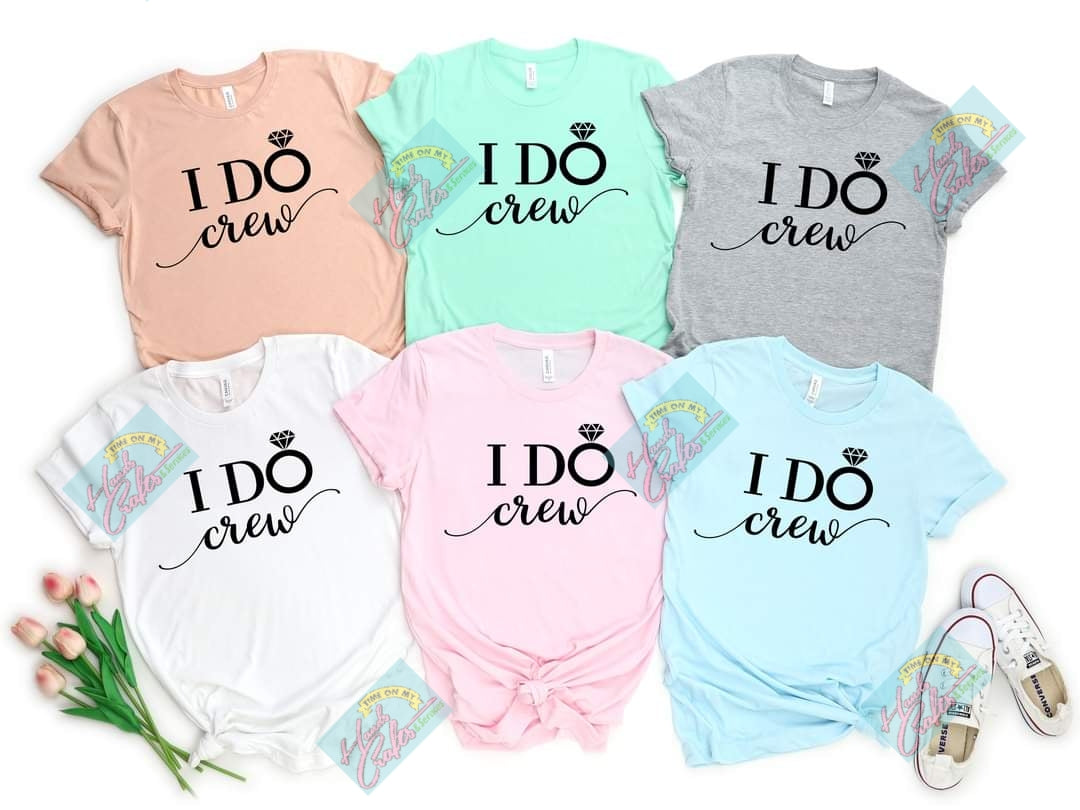 I Do Crew | T-shirt – Time On My Hands: Crafts & Services