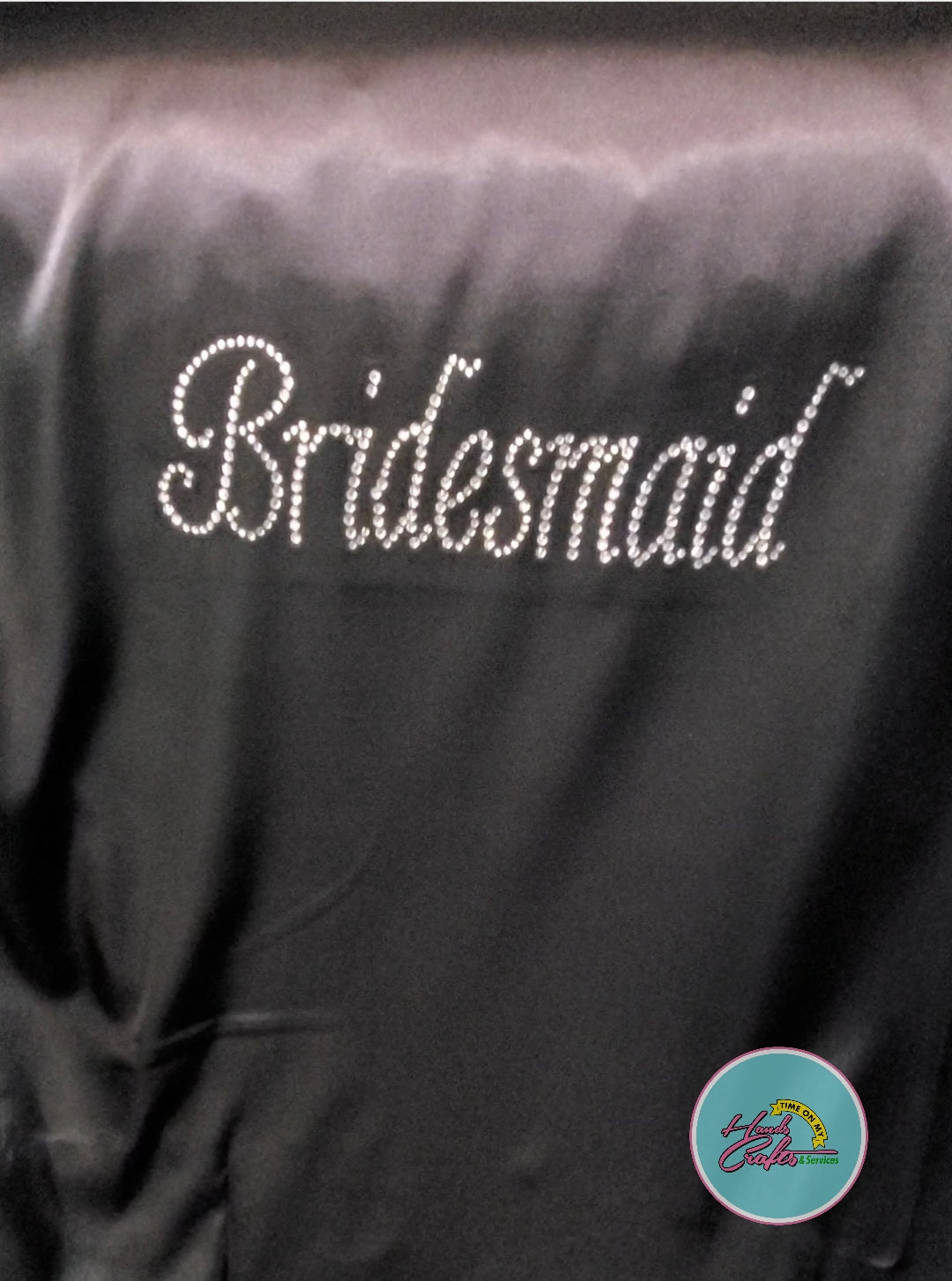 Bridemaid | Rhinestone Robe – Time On My Hands: Crafts & Services
